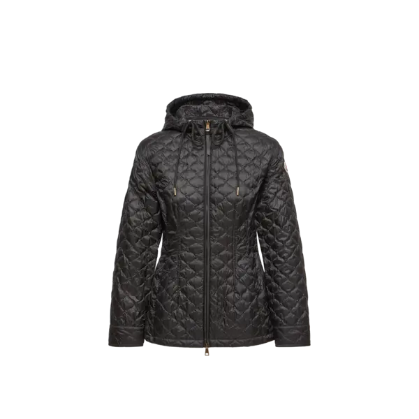 Moncler Arum Mid-length Down Jacket - Black