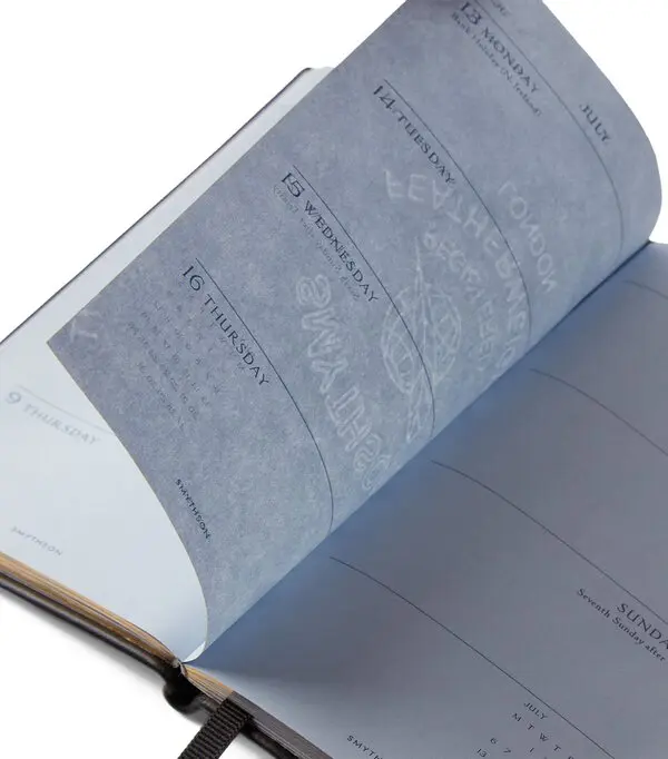 Smythson Panama Leather Weekly Diary 2026