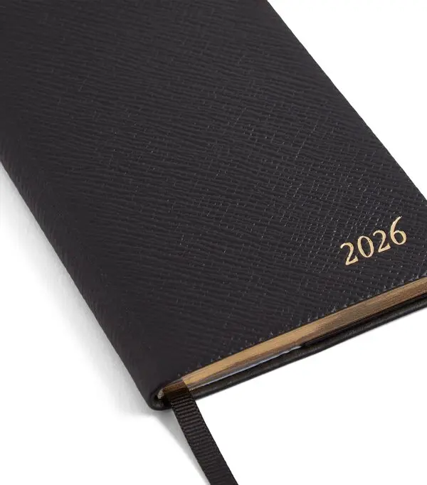 Smythson Panama Leather Weekly Diary 2026
