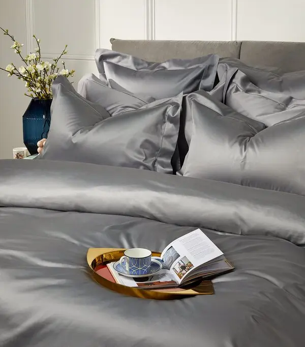 CELSO DE LEMOS Bourdon King Pillowcase - Blue