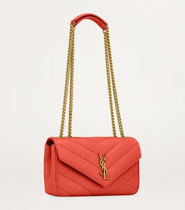 Saint Laurent Small Loulou Shoulder Bag - Black