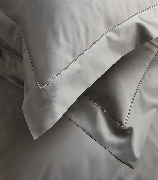 CELSO DE LEMOS Bourdon Square Pillowcase - Blue