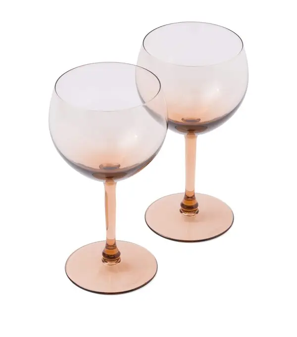 Prada New York Red Wine Glasses - Neutral