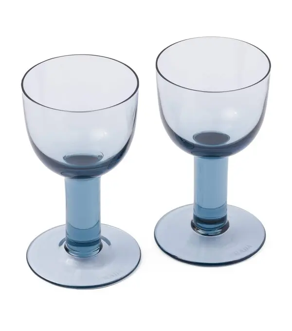 Prada Plinth White Wine Glasses - Neutral