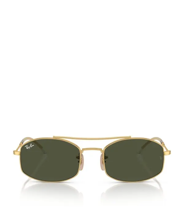 Ray-ban Metal Rb3719 Sunglasses - Gold
