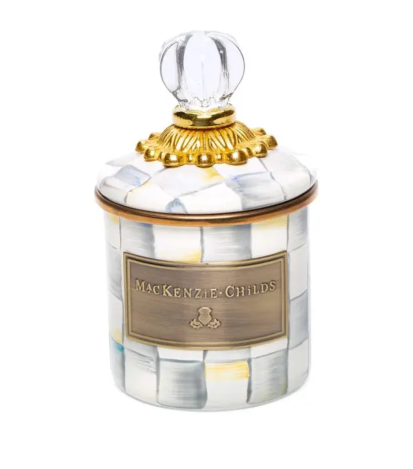 MACKENZIE-CHILDS Mini Sterling Check Canister