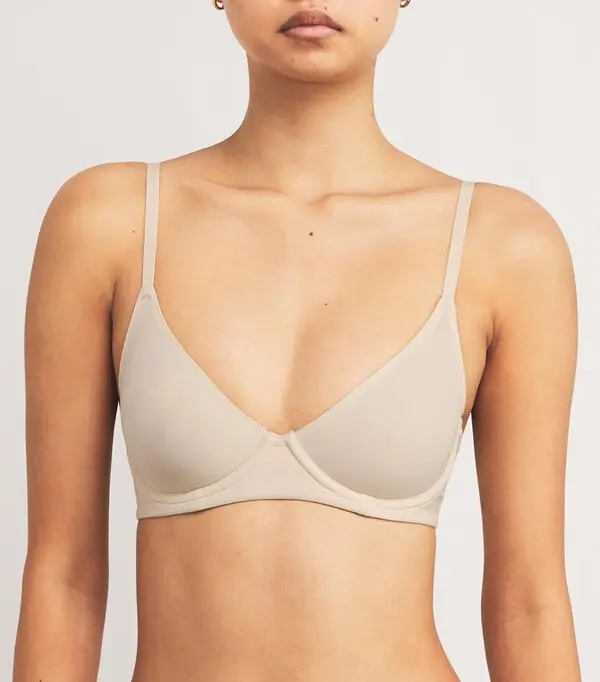 SKIMS Fits Everybody Unlined Demi Bra - Beige