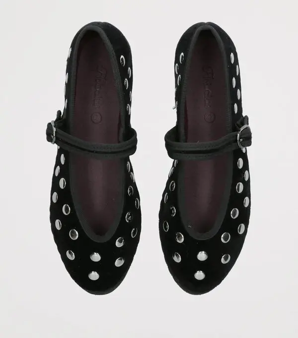 FLABELUS Embellished Mae Mary Janes