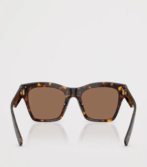 Dolce & Gabbana Tortoiseshell Square Frame Sunglasses