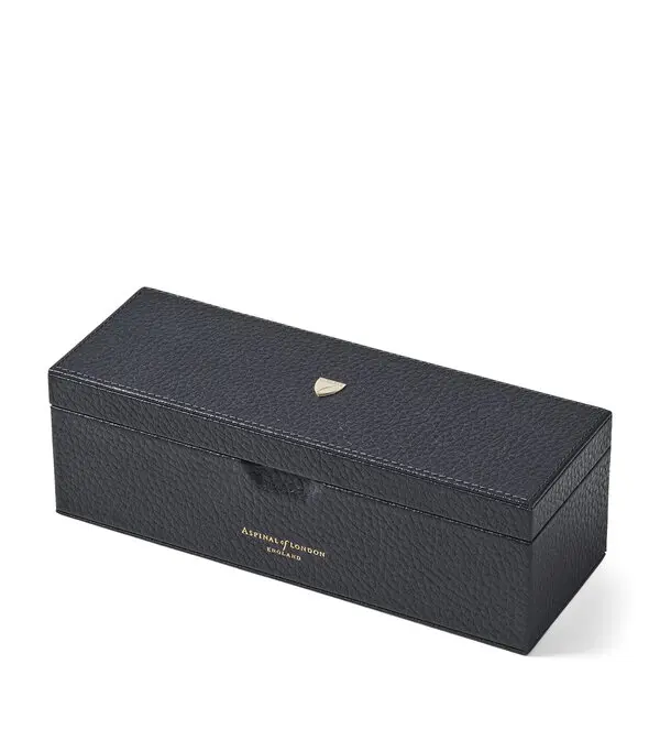 ASPINAL OF LONDON Leather Dominoes Set