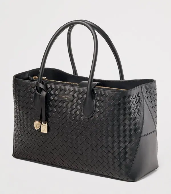 ASPINAL OF LONDON Leather London Tote Bag