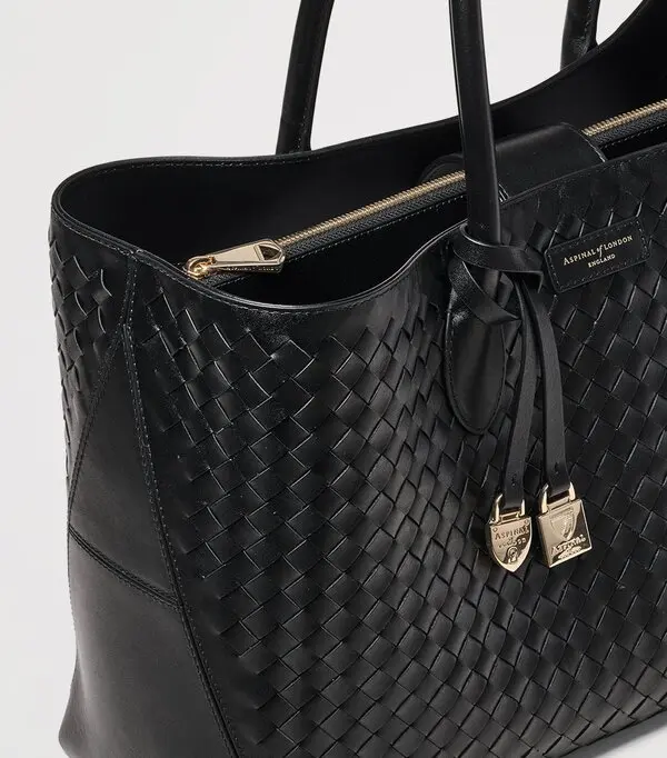ASPINAL OF LONDON Leather London Tote Bag