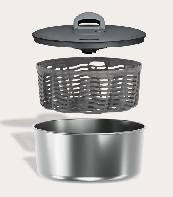 COLE & MASON Small Easy Spin Salad Spinner