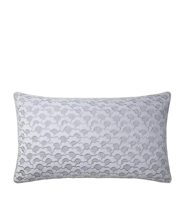 YVES DELORME Festons Rectangular Cushion Cover
