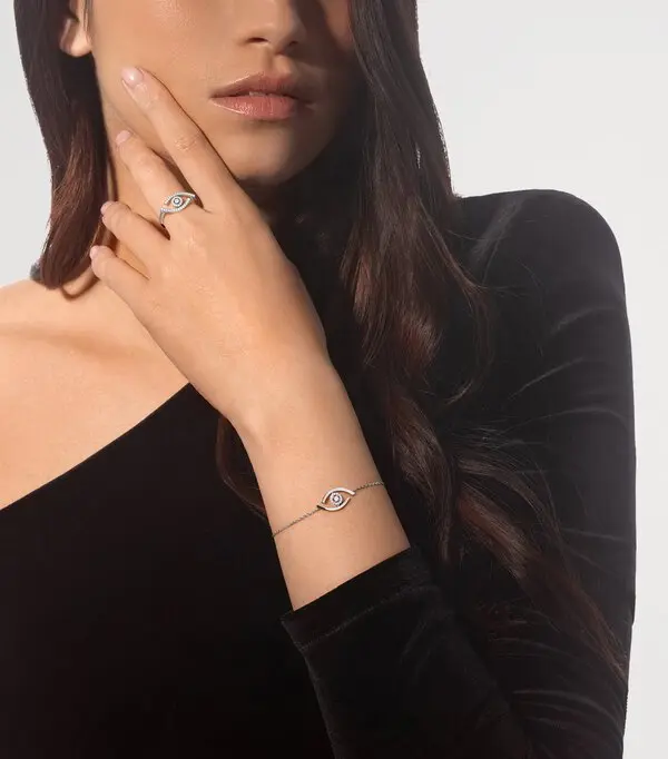 Messika Lucky Eye Diamond Pavé Ring
