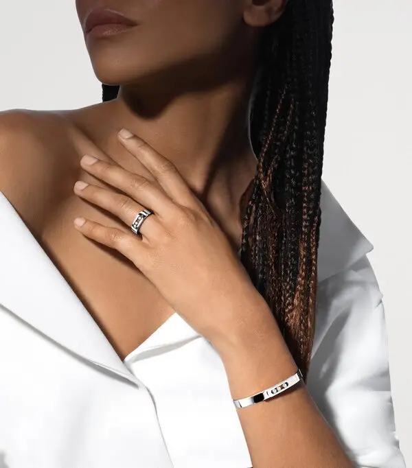 Messika Move Noa White Gold And Diamond Ring