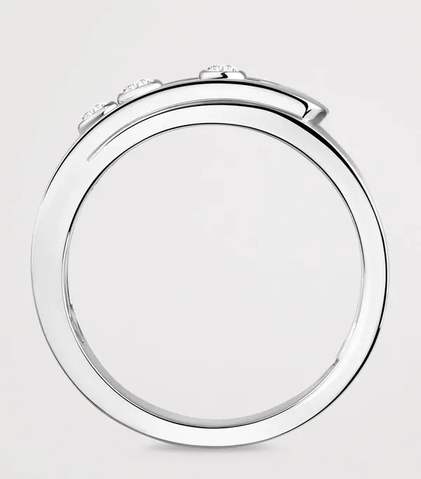 Messika Move Noa White Gold And Diamond Ring