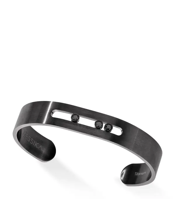 Messika Move Titanium Diamond Bangle