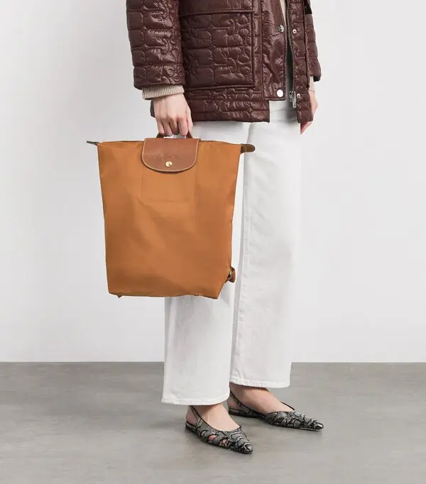 Longchamp Le Pliage Original Backpack - Brown