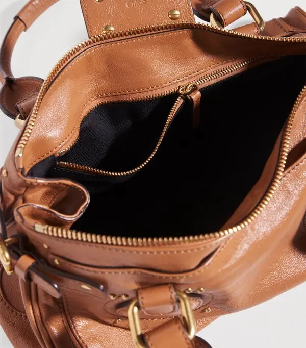 Chloé Leather Paddington Shoulder Bag - Brown