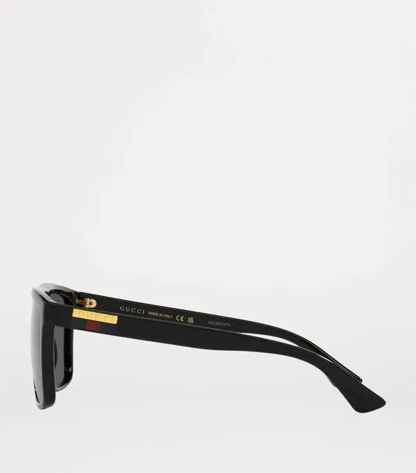 Gucci Injected 0gc0018s0 Sunglasses - Gold