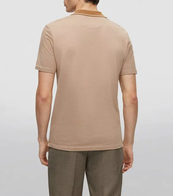 BOSS Cotton-silk Polo Shirt