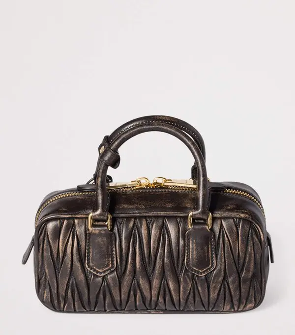 Miu Miu Arcadie Top-handle Bag - Brown