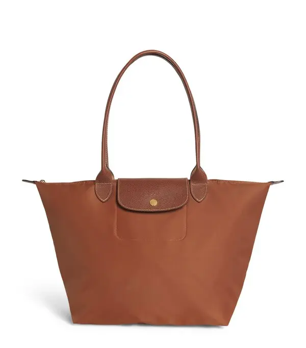 Longchamp Le Pliage Original Large Tote Bag - Brown