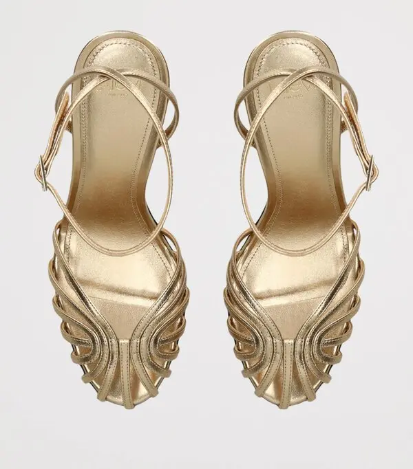 ALEVI MILANO Leather Blake Heeled Sandals