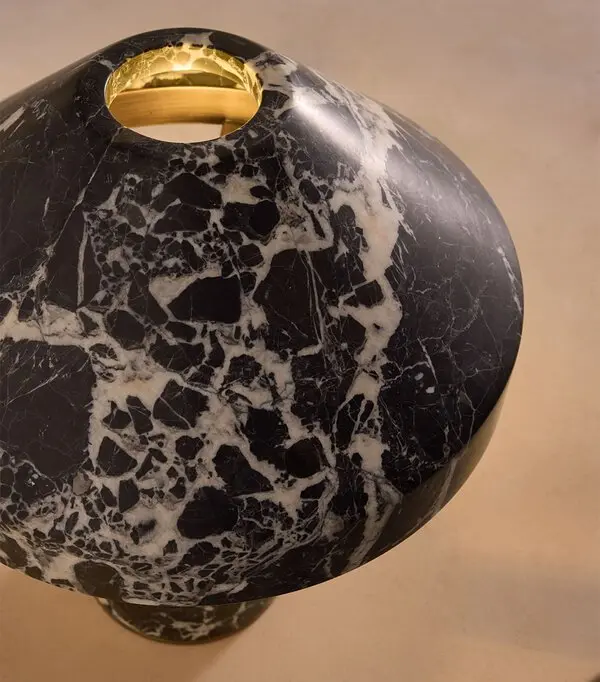 SOHO HOME Marble Dimmable Jaya Table Lamp