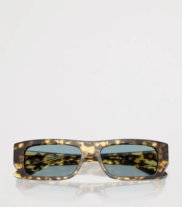 VOGUE Rectangular Tortoiseshell Sunglasses - Brown