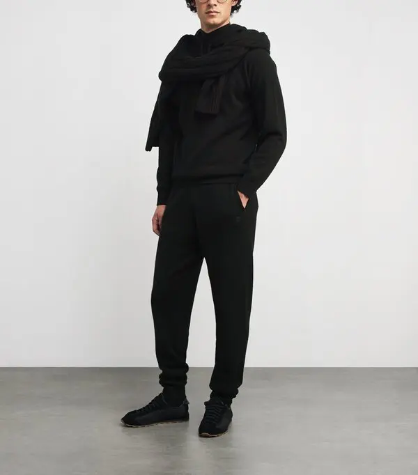 Harrods Cashmere Sweatpants - Black