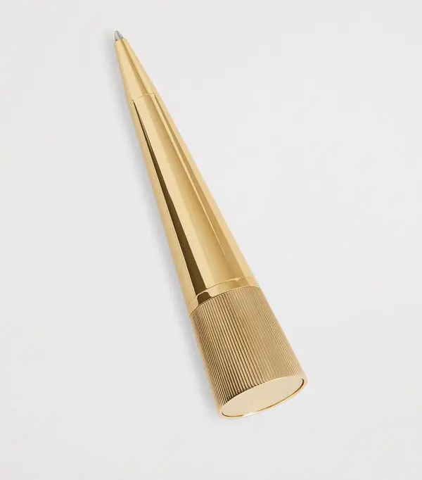 Dunhill Plated Brass Conical Pen