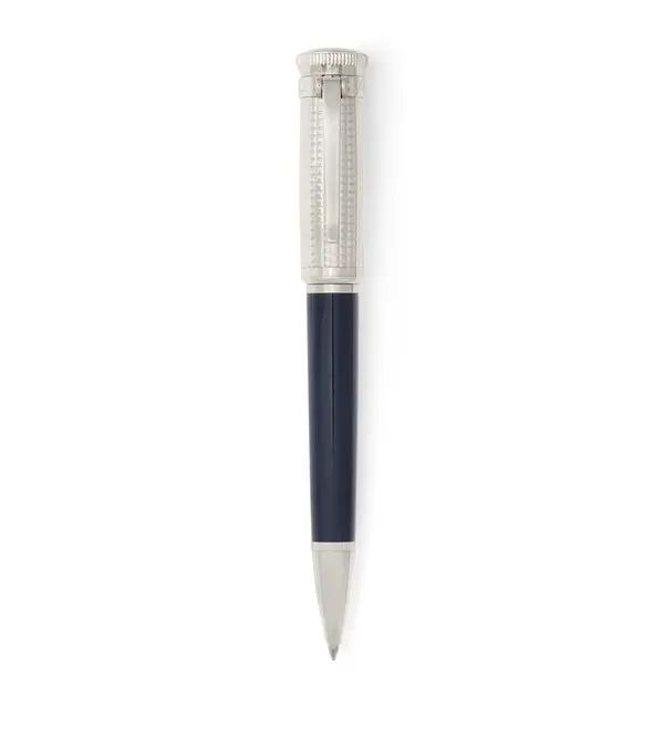 Dunhill Sentryman Hobnail Ballpoint Pen - Navy