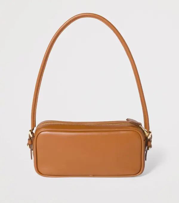 Miu Miu Leather Pouch - Brown