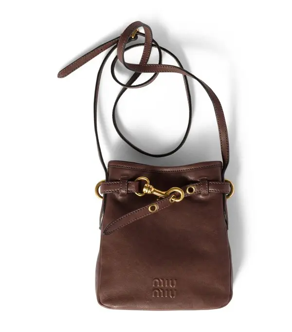 Miu Miu Nappa Leather Pouch