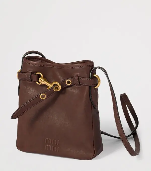 Miu Miu Nappa Leather Pouch