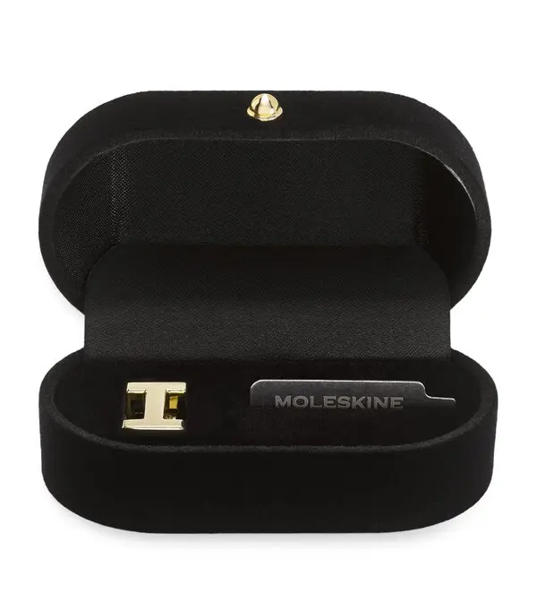 MOLESKINE Plated I Notebook Charm - Gold