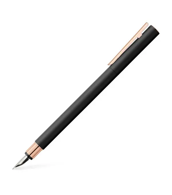 FABER-CASTELL Neo Slim Metal Fountain Pen - Black