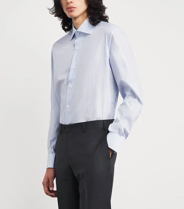 Brioni Cotton Check Shirt