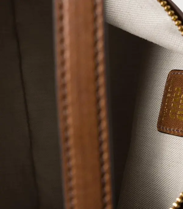 Miu Miu Nappa Leather Pouch - Brown