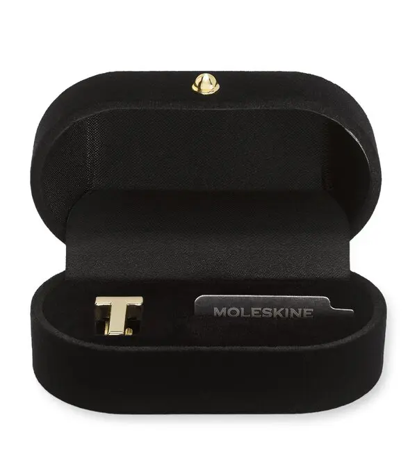 MOLESKINE Plated T Notebook Charm - Gold