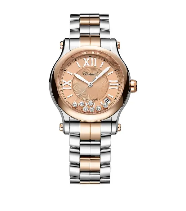 Chopard Happy Sport Automatic Watch - Rose Gold
