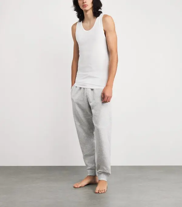 Calvin Klein Stretch Cotton-blend Sleeveless Shirts