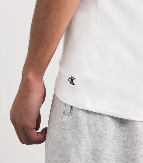 Calvin Klein Stretch Cotton-blend Sleeveless Shirts