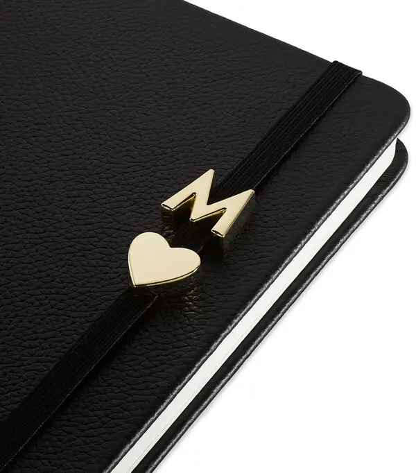 MOLESKINE Plated Heart Notebook Charm