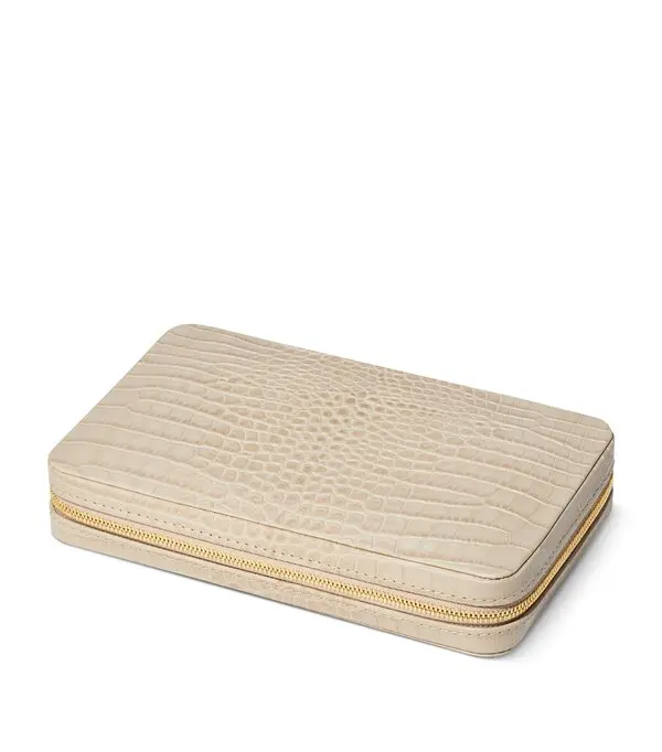 Aerin Leather Enzo Domino Set - Neutral
