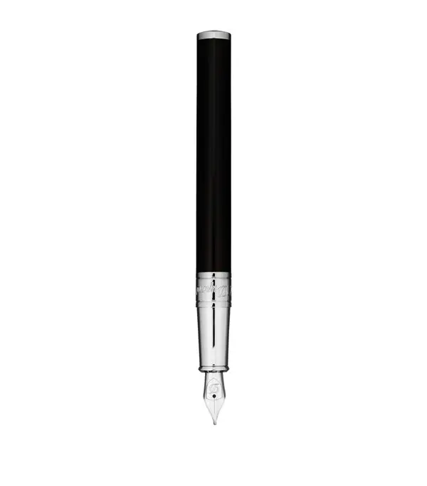 S.t. Dupont D-initial Fountain Pen - Black