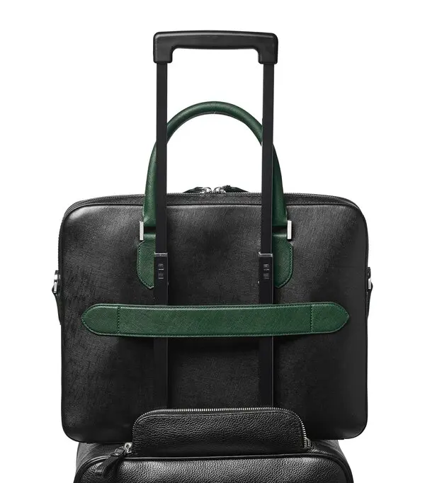 ASPINAL OF LONDON Slim Leather Briefcase