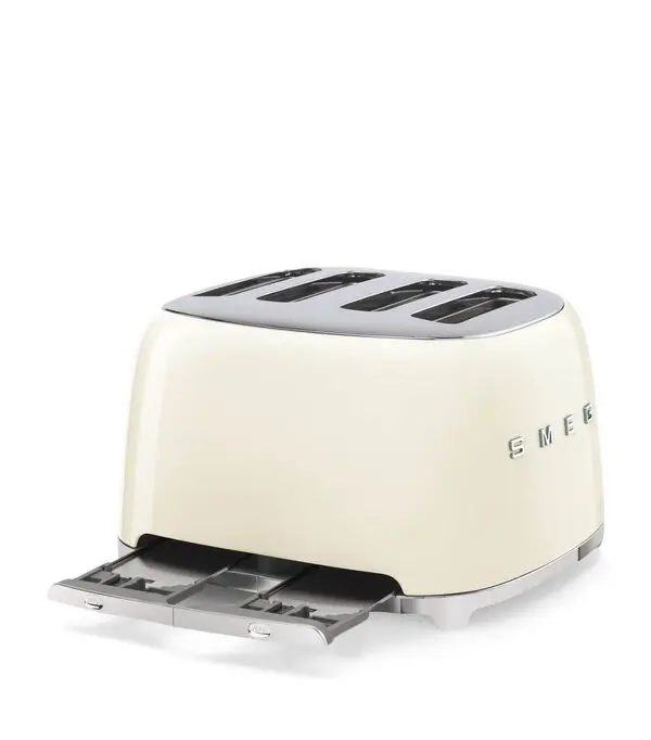SMEG 4-slice Toaster - Neutral